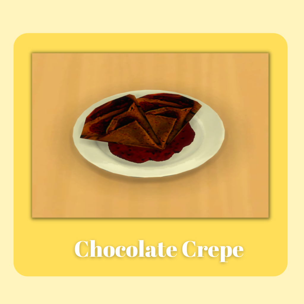 Chocolate Crepe - The Sims 4 Mods - CurseForge