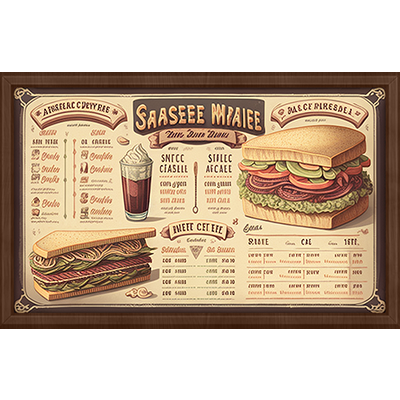 Sandwich Menu Board #1-Samtuse963 - The Sims 4 Build / Buy - CurseForge