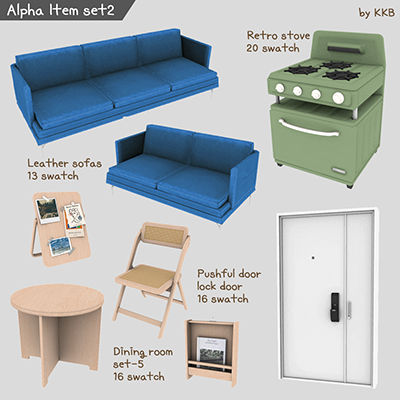 KKB's Item set2 - The Sims 4 Build / Buy - CurseForge