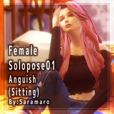 Install FemaleSolopose01-Anguish - The Sims 4 Mods - CurseForge