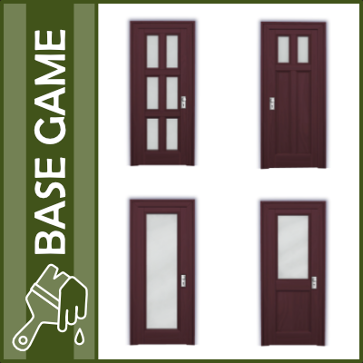 [KK] BASE GAME DOORS PART 3 - The Sims 4 Build / Buy - CurseForge