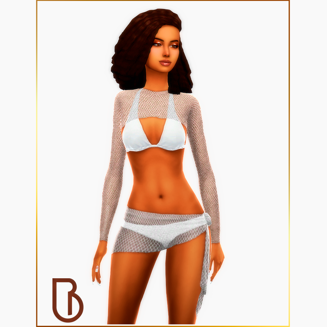 Woman Bikini Nini 💛 The Sims 4 Create A Sim Curseforge