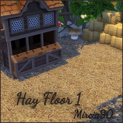 Hay Floor #1 - The Sims 4 Build / Buy - CurseForge