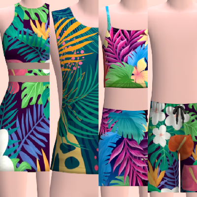 Beach Bloom Set ♡ Part 2 - The Sims 4 Create a Sim - CurseForge
