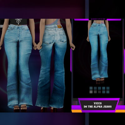VICCS_IM THE ALFA JEANS - The Sims 4 Create a Sim - CurseForge