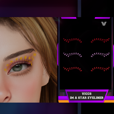 VICCS_IM A STAR EYELINER - The Sims 4 Create a Sim - CurseForge