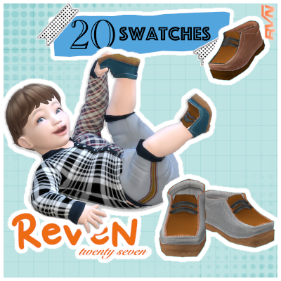 Infants Formal Slip-on Loafer Shoes (Boys) - The Sims 4 Create a Sim ...