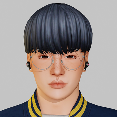 Blake Hair - JohnnySims - The Sims 4 Create a Sim - CurseForge