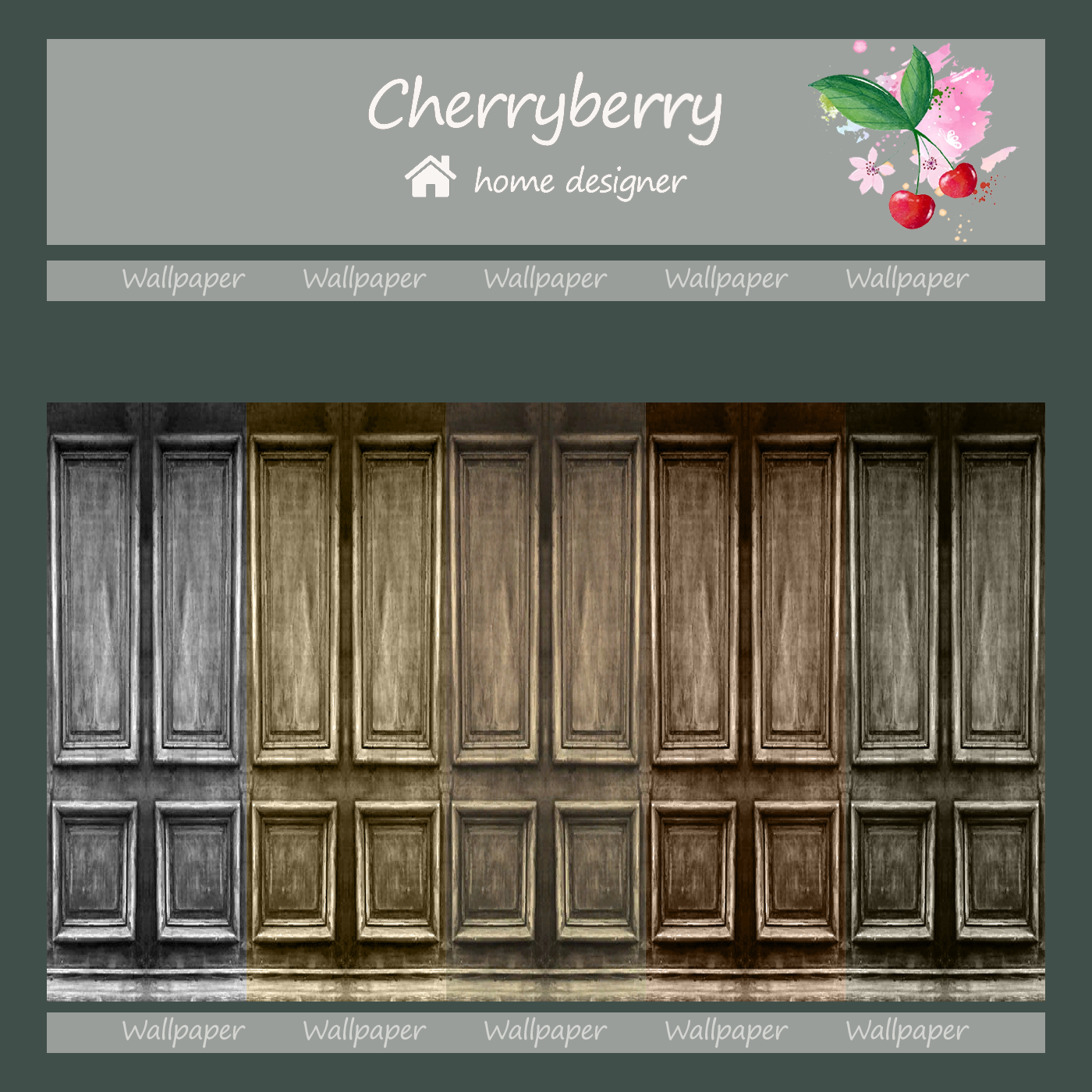 wood panels in retro style - The Sims 4 Build / Buy - CurseForge