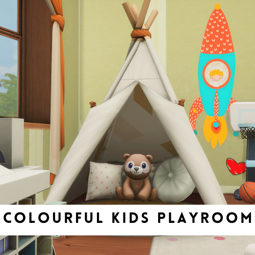 Colourful Kids Playroom - The Sims 4 Rooms / Lots - CurseForge