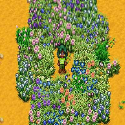 Lumisteria More Flowery Grass - Eemie Palette Download - Mods - Stardew ...
