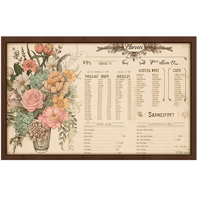 Download Flower Shop Menu Board #5-Samtuse963 - The Sims 4 Mods ...