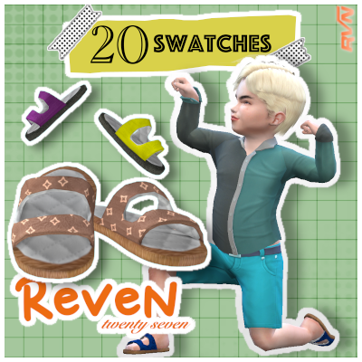 Install Toddlers Simple Adventure Leather Slides (Male/Female) - The ...