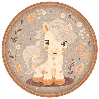 Download Cute Pony Round Rug #2 - The Sims 4 Mods - CurseForge