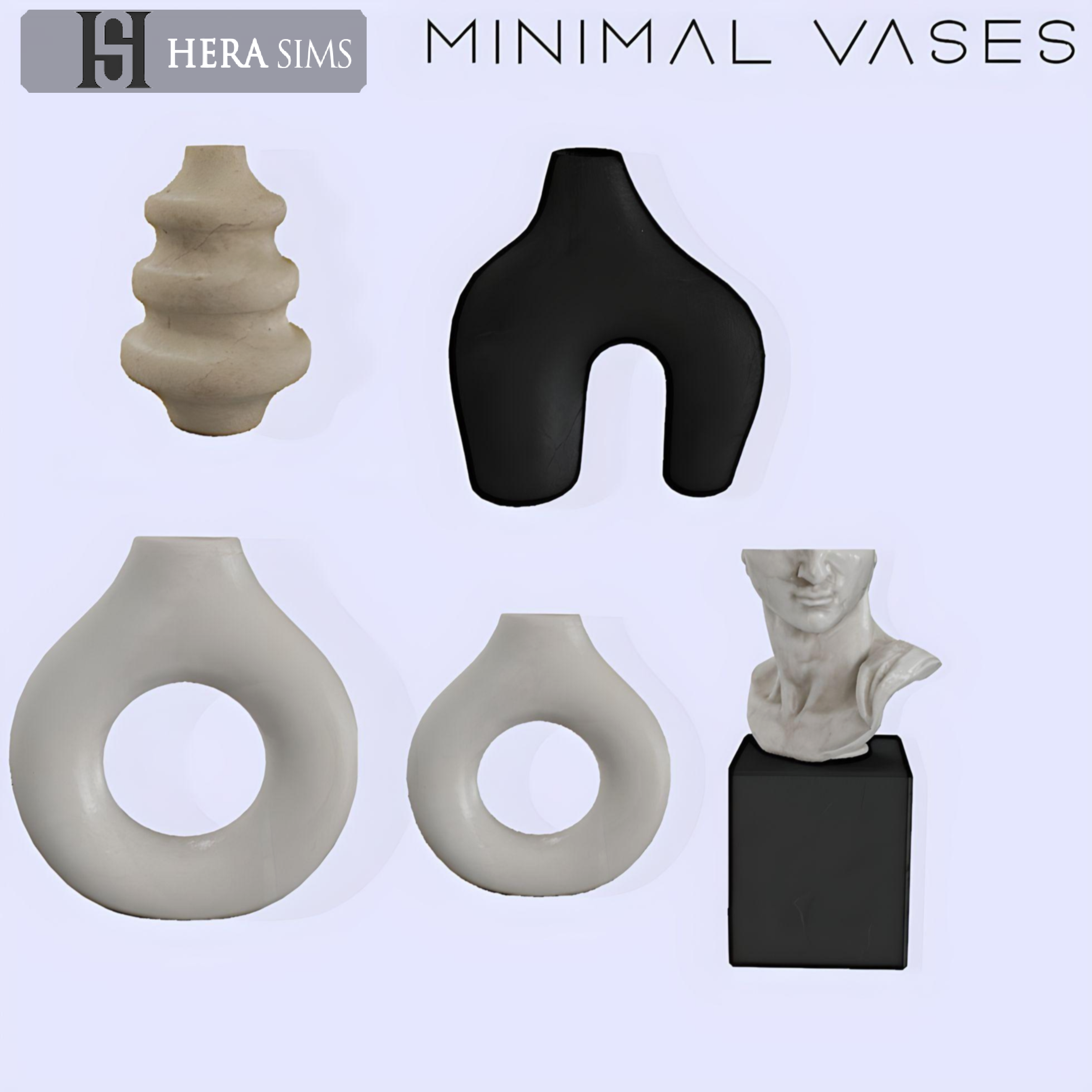 Minimal vases set - The Sims 4 Build / Buy - CurseForge