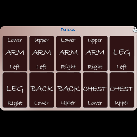 CAS Organizer Brown White Screenshots - Mods - The Sims 4