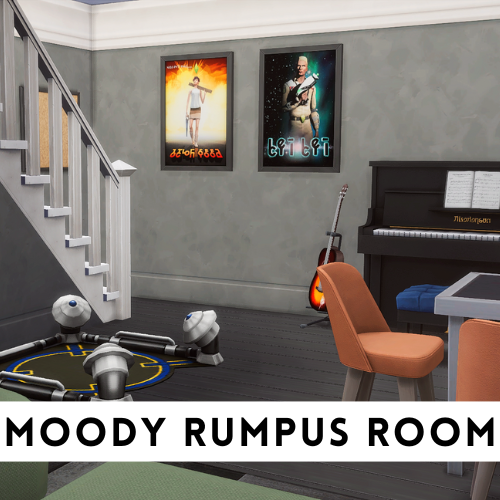 Moody Rumpus Room - Files - The Sims 4 Rooms / Lots - CurseForge