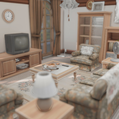 ღ Bright 90s living room - The Sims 4 Rooms / Lots - CurseForge
