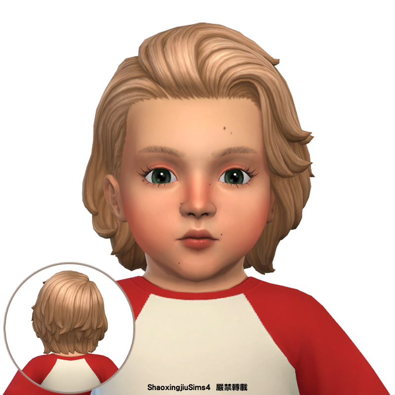Wavy Med Hair Set - The Sims 4 Create a Sim - CurseForge