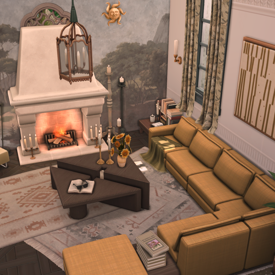 Interesting Layout Living - The Sims 4 Rooms / Lots - CurseForge