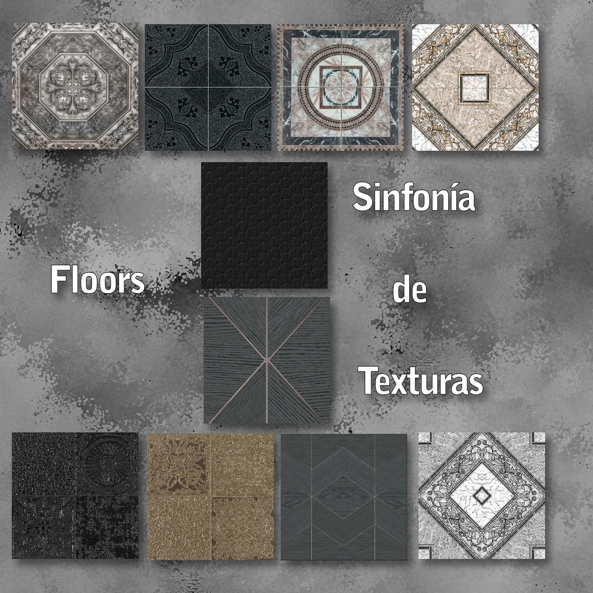 Sinfonía de Texturas floors - The Sims 4 Build / Buy - CurseForge
