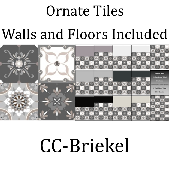 Ornate Floor and Wall Tiles - The Sims 4 Build / Buy - CurseForge