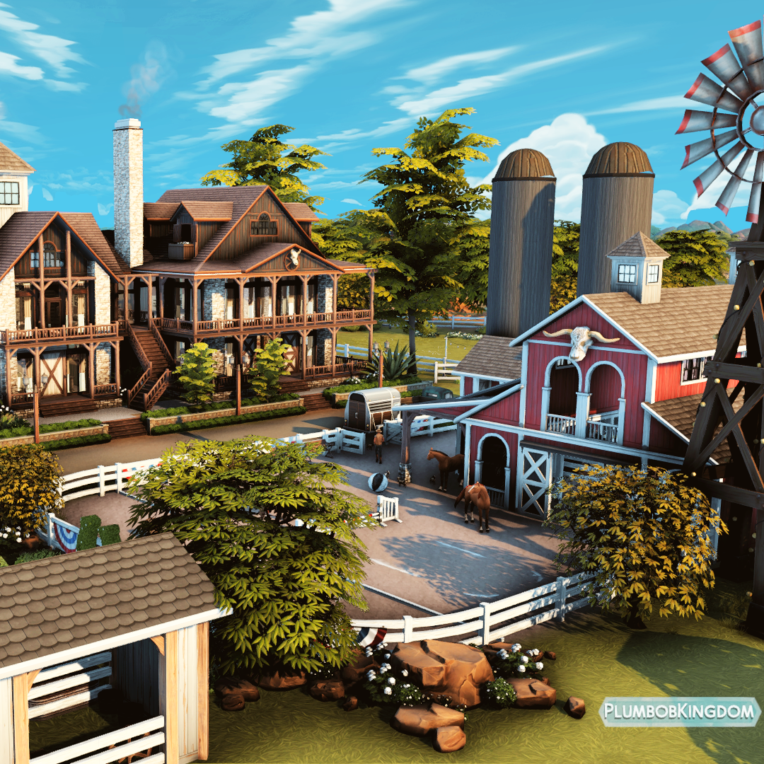Big Ranch - The Sims 4 Rooms / Lots - CurseForge