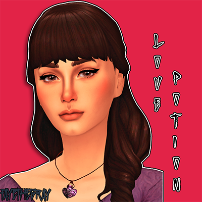 Download fayethegray - love potion, necklace - The Sims 4 Mods - CurseForge