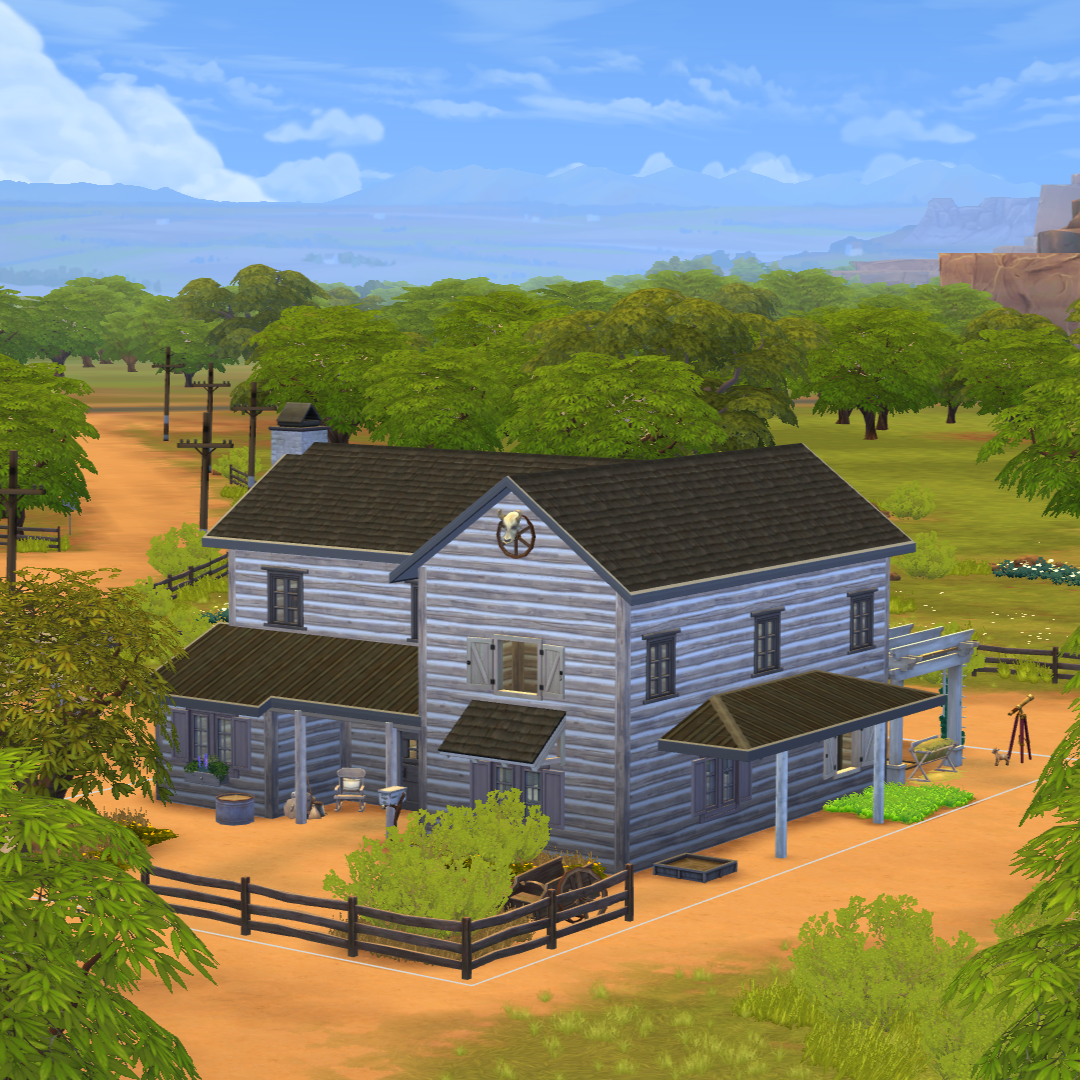 David L. Shirk Ranch - The Sims 4 Rooms / Lots - CurseForge