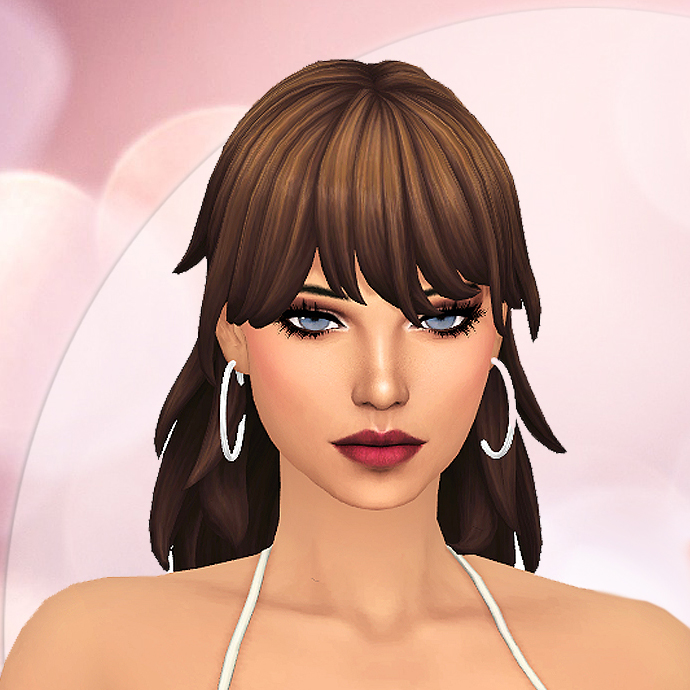 Bia Hairstyle - The Sims 4 Create a Sim - CurseForge