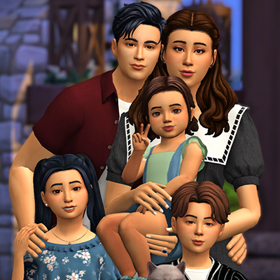 Family Of 5 Photo Poses