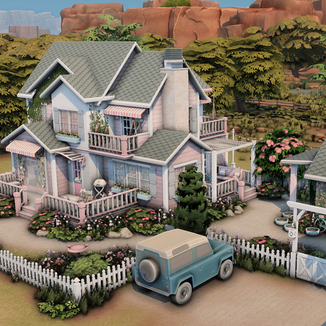 Pink house for a famous doll - The Sims 4 Rooms / Lots - CurseForge