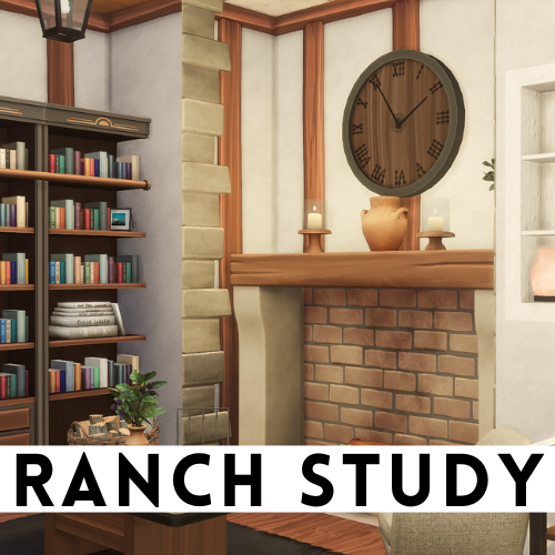 Ranch Study - The Sims 4 Rooms / Lots - CurseForge