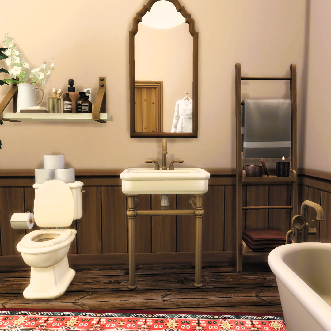 Cypress Ranch - Main Bathroom - The Sims 4 Rooms / Lots - CurseForge