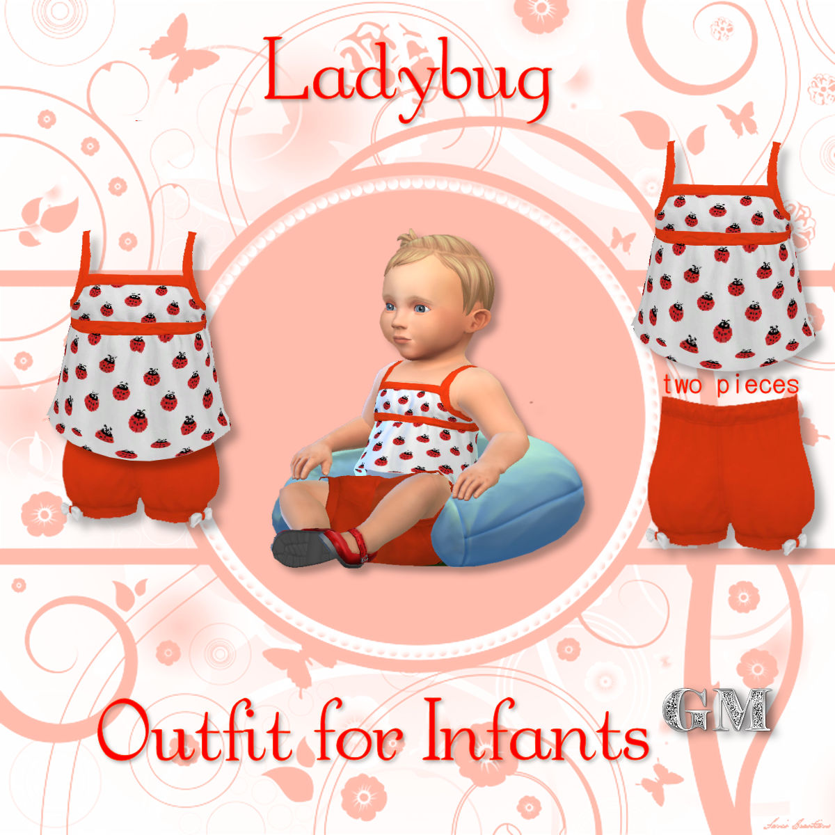 Download Ladybug outfit infant - The Sims 4 Mods - CurseForge
