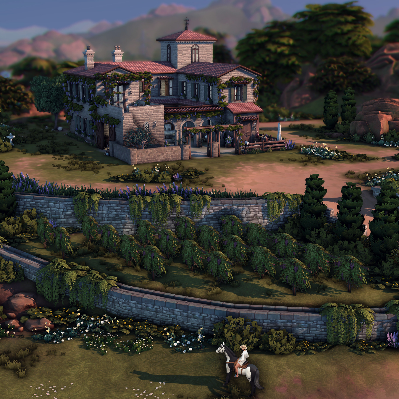 Charming old winery Download - Rooms / Lots - The Sims 4
