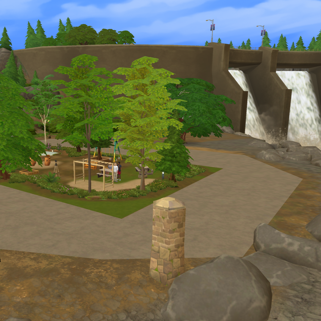 Tunnel Falls Park - The Sims 4 Rooms / Lots - CurseForge
