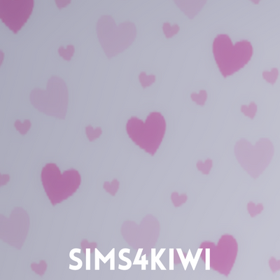 Heart Wallpaper Screenshots - Build / Buy - The Sims 4