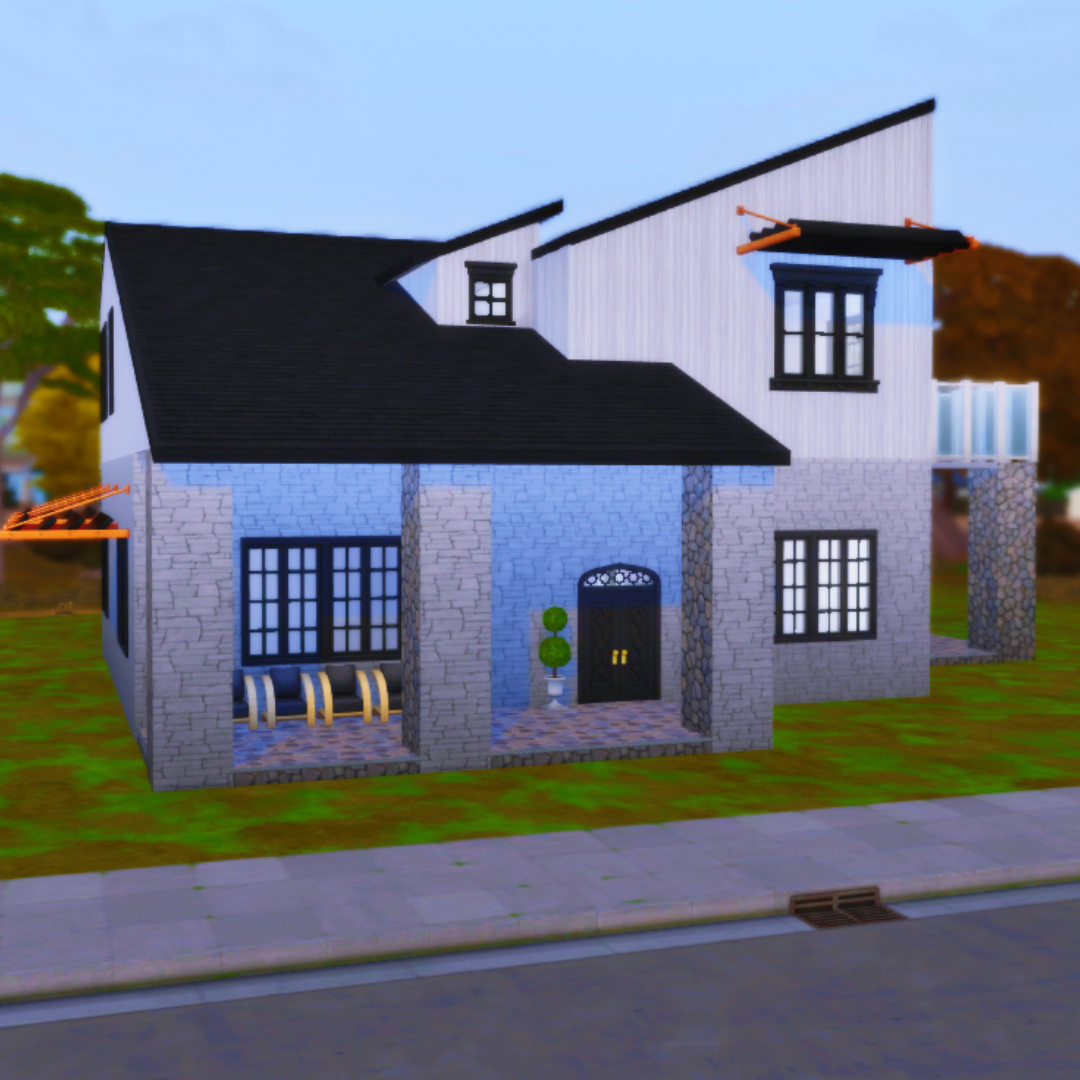 Elmwood 3 Bedroom 2.5 Bath House with Carport - The Sims 4 Rooms / Lots ...
