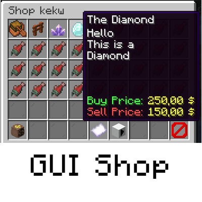 GUI Shop - Minecraft Mods - CurseForge
