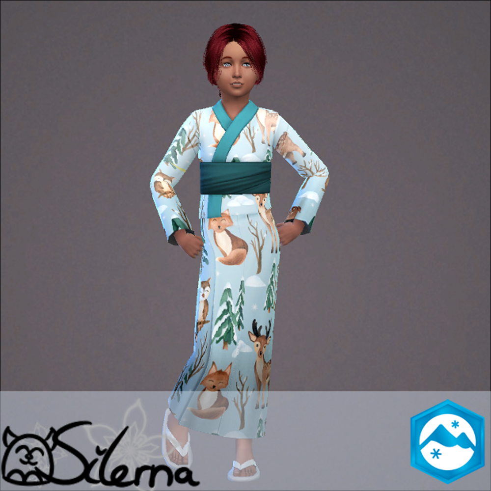 Download Chiyo Kimono - The Sims 4 Mods - CurseForge
