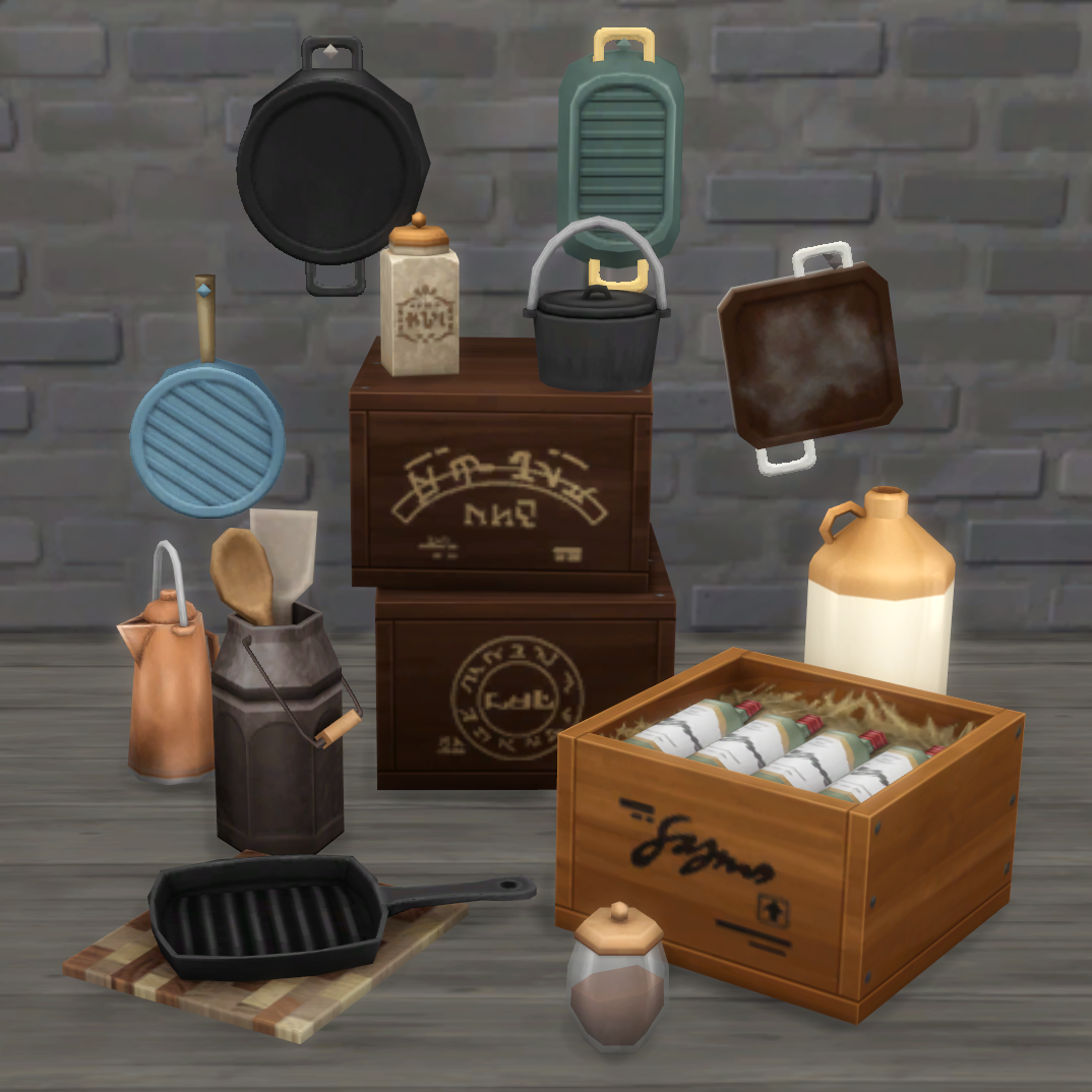 Install Ranch Kitchen Clutter - The Sims 4 Mods - CurseForge