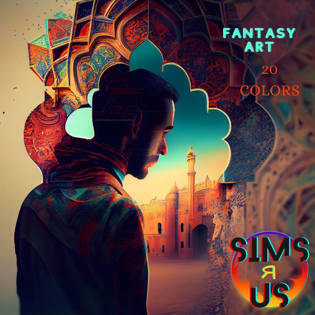 FRAMED FANTASY AI ART - The Sims 4 Build / Buy - CurseForge