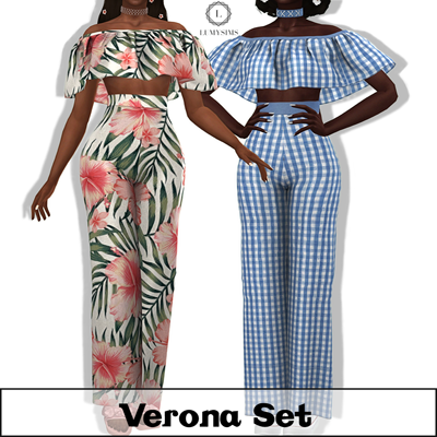 VERONA SET - The Sims 4 Create a Sim - CurseForge