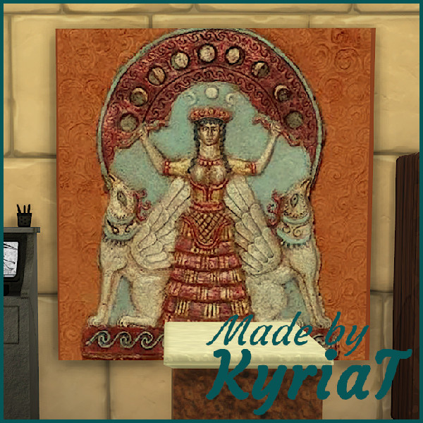 Ancient Vet Frescoes - The Sims 4 Build / Buy - CurseForge