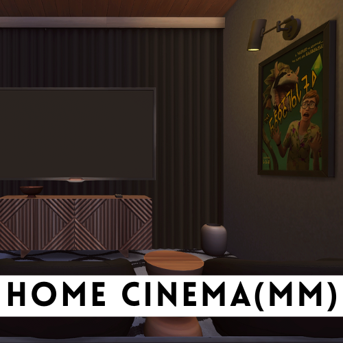 Modern Mansion - Home Cinema - The Sims 4 Rooms / Lots - CurseForge