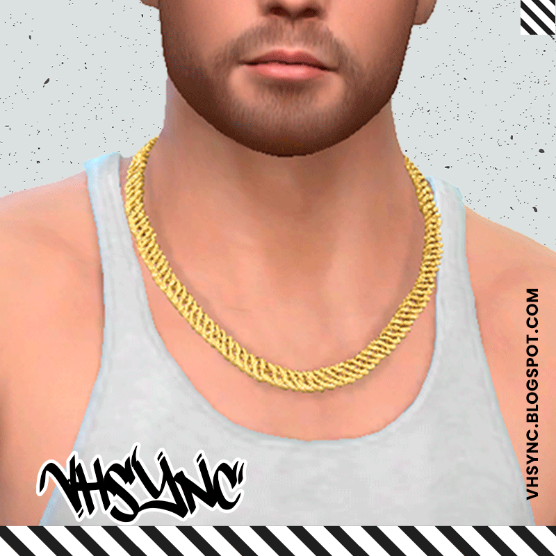 [VHSync] Cuban Link Chain Necklaces - The Sims 4 Create a Sim - CurseForge