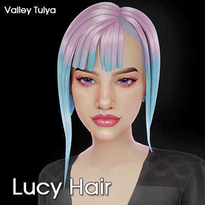 Lucy Short Hair - The Sims 4 Create a Sim - CurseForge