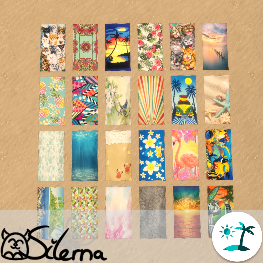 Install Sunshine Beach Towels - The Sims 4 Mods - CurseForge