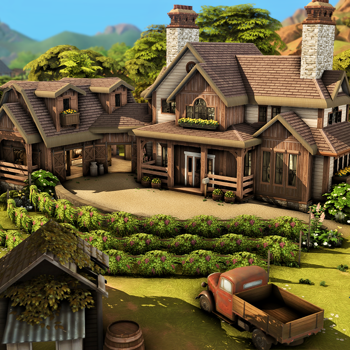 Nectar Producer Farm - The Sims 4 Rooms / Lots - CurseForge